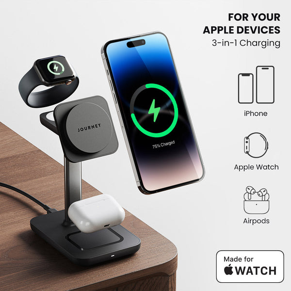 TRIO 3-in-1 Wireless Charging Station
