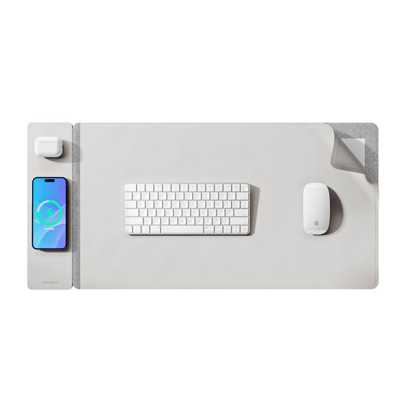 Alti Wireless Charging Desk Mat Journey