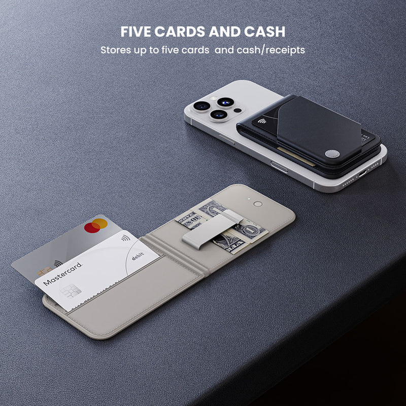 LOC8 VERSA MagSafe Money Clip Wallet & Stand
